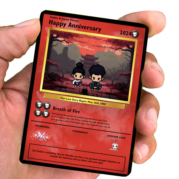 Build Your Own - Slayer Anniversary Card - Poke Pet Shop